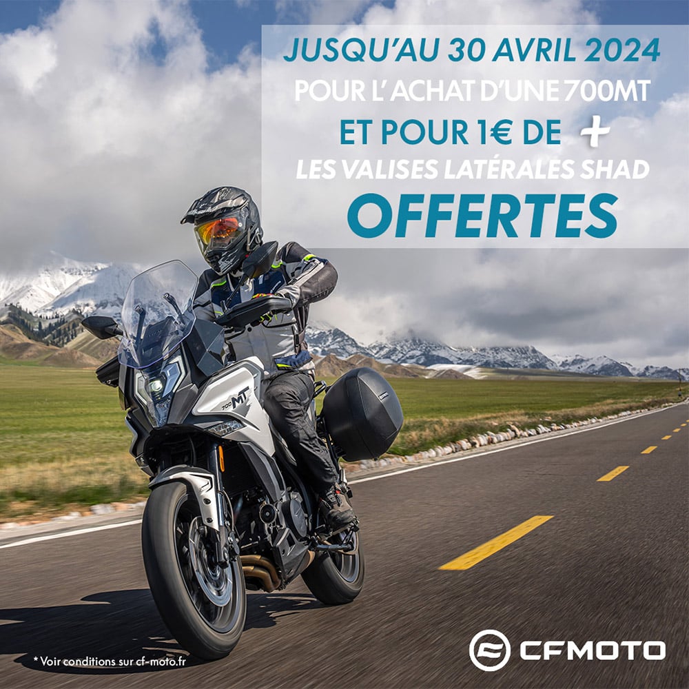 Toutes les offres moto CFMOTO France