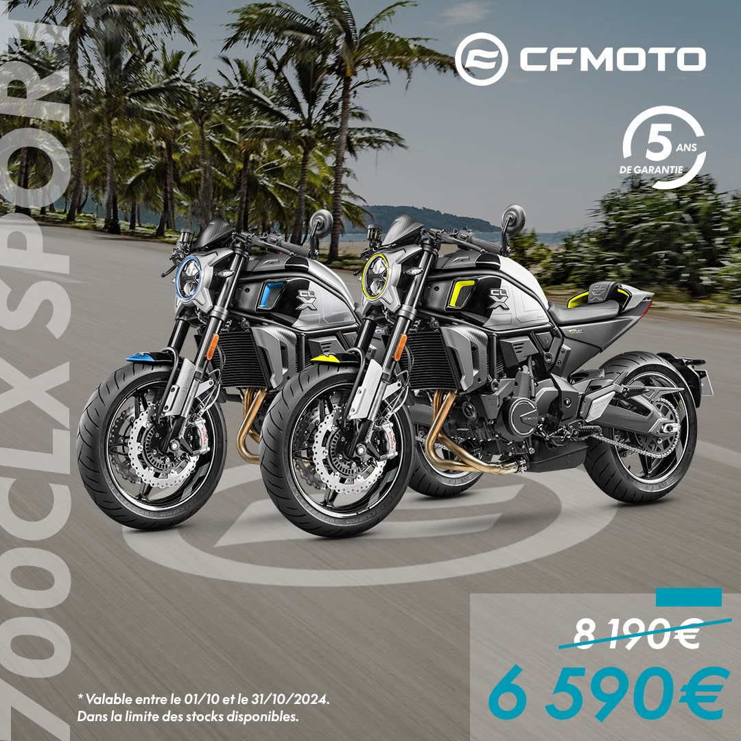Toutes les offres moto CFMOTO France