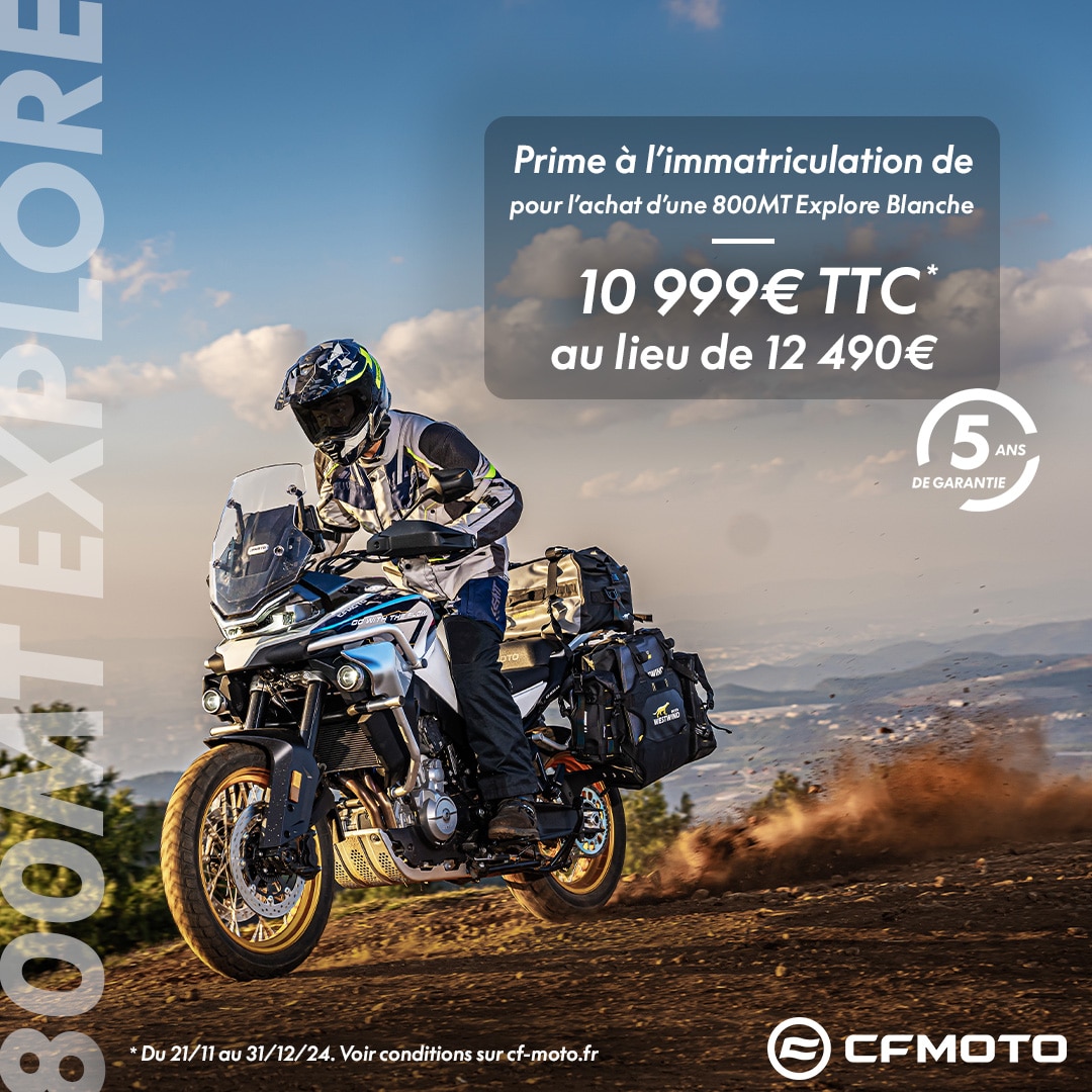 Toutes les offres moto CFMOTO France