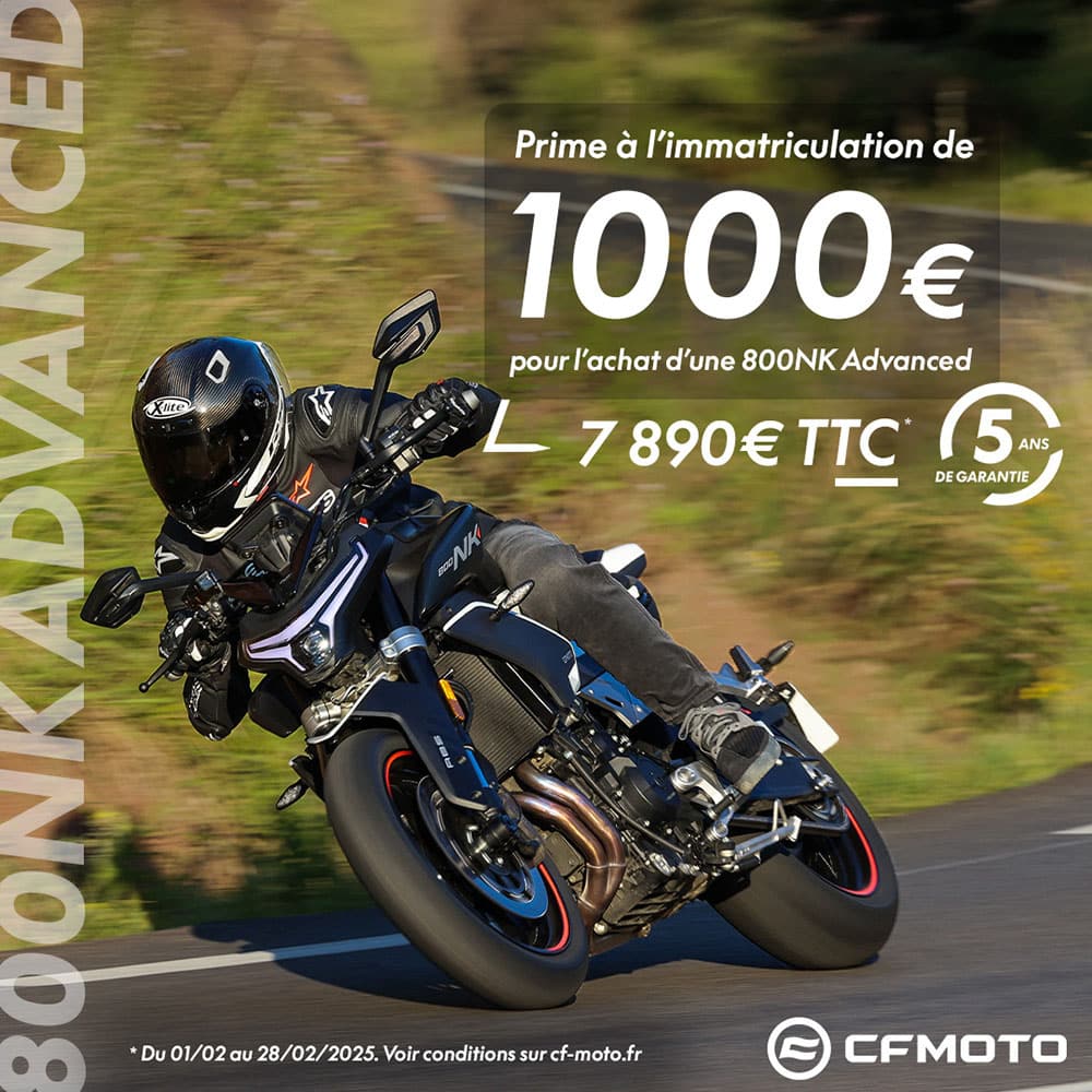 Toutes les offres moto CFMOTO France